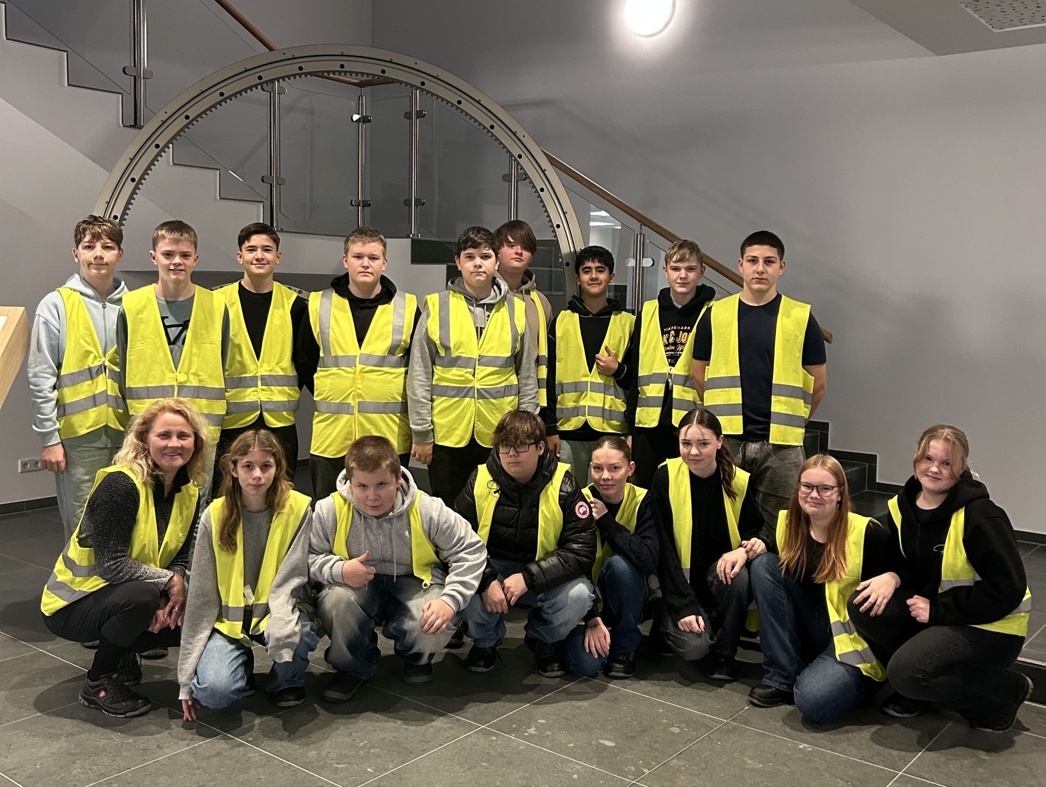 Technikkurs zu Gast bei ThyssenKrupp Rothe Erde